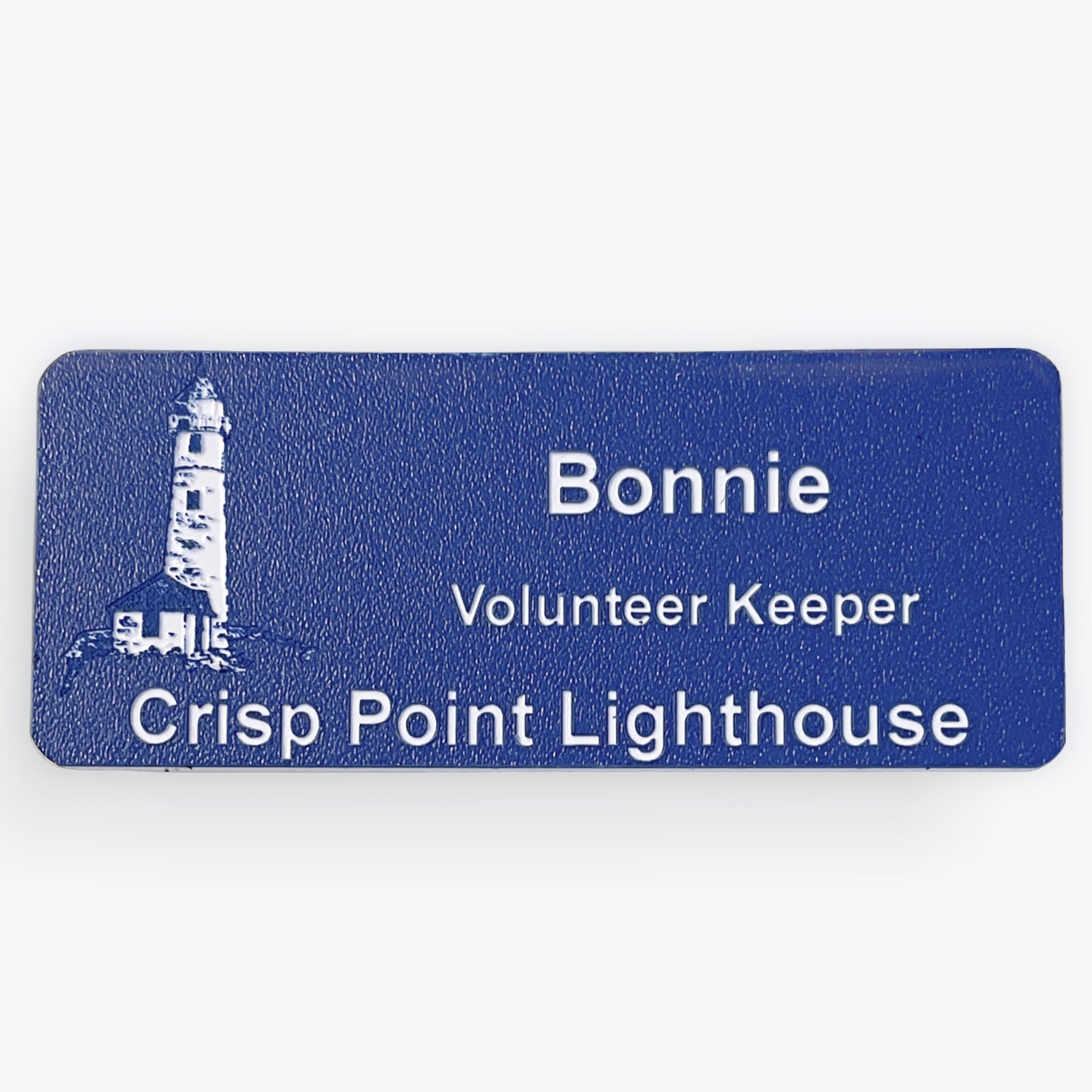 Volunteer Name Tag | Crisp Point Light Historical Society Online Gift Shop